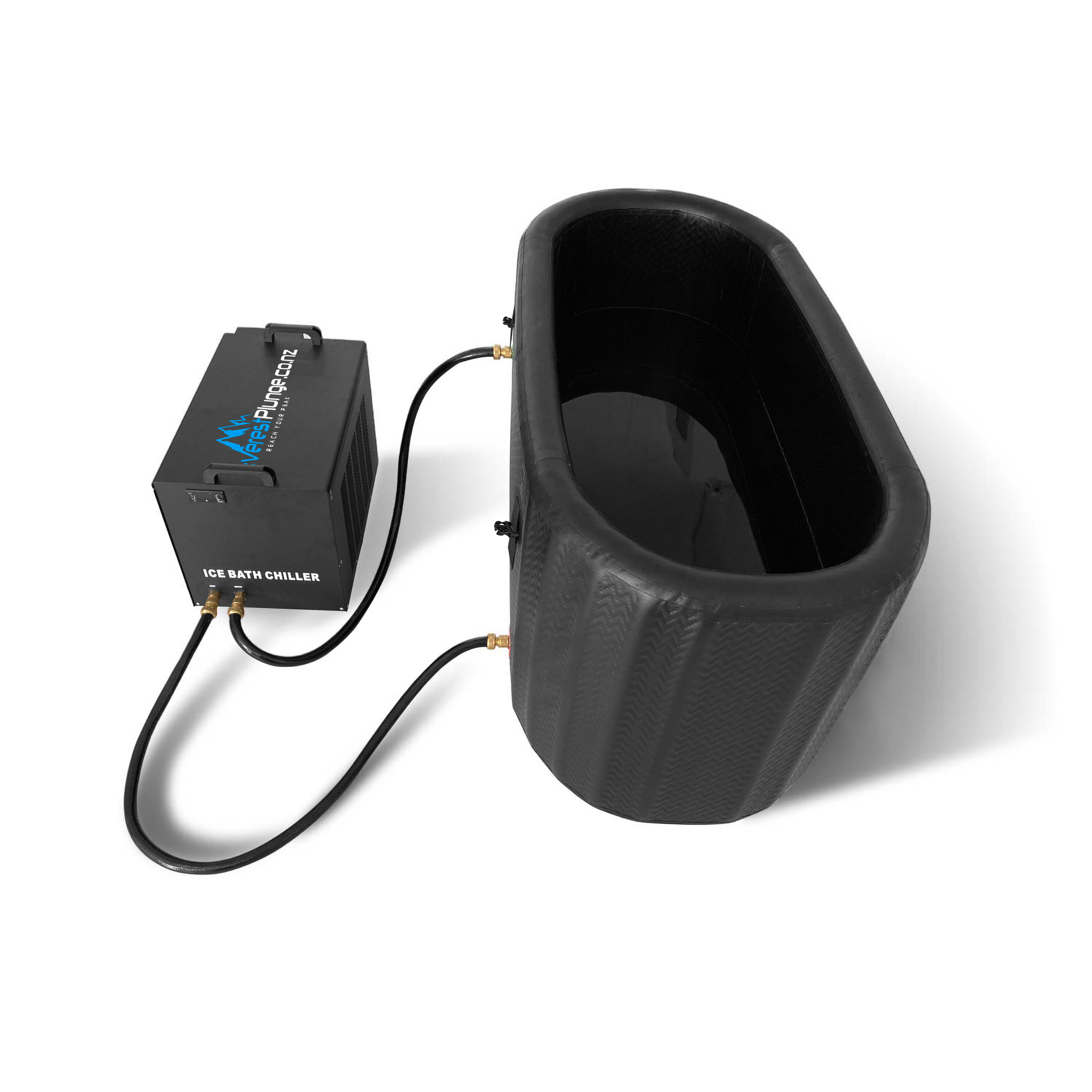 Black Cold plunge + EP1™ 1HP UV Filtered Cooling Motor – Everestplunge